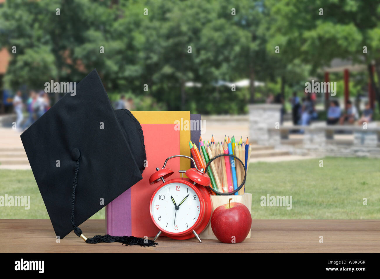 education and back to school concept Stock Photo - Alamy