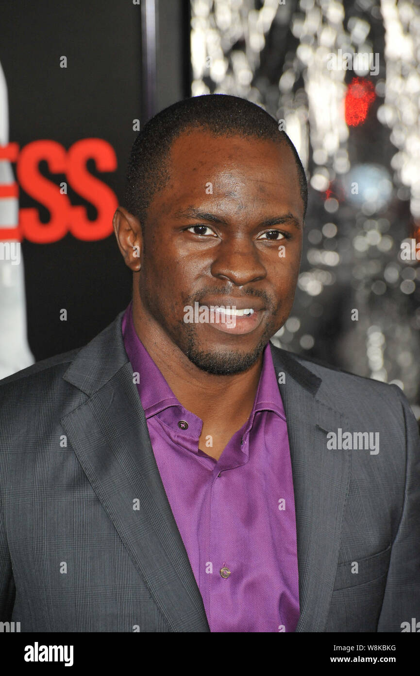 LOS ANGELES, CA. January 26, 2010: Gbenga Akinnagbe at the Los Angeles ...