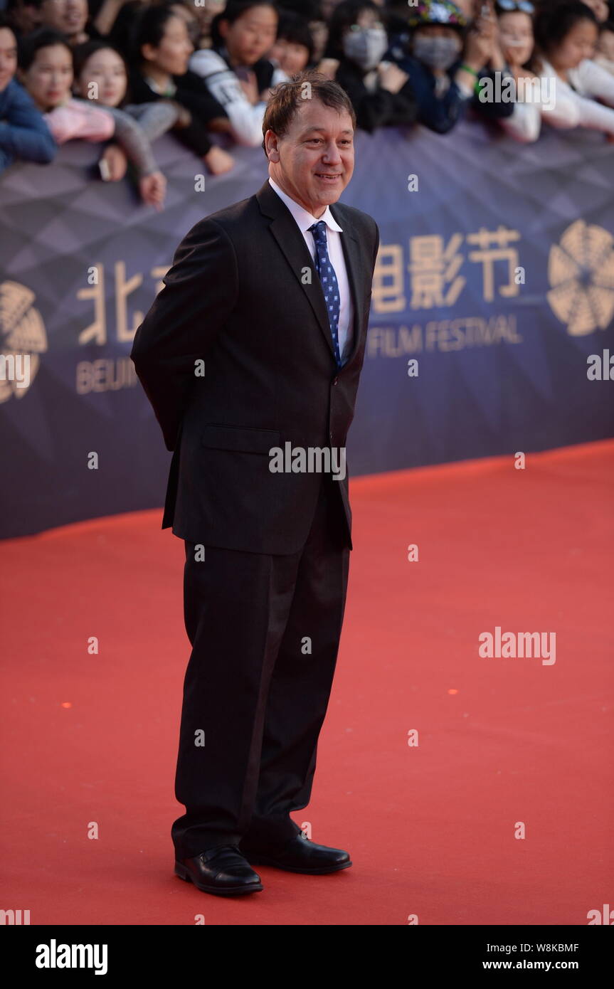 American film director Sam Raimi arrives for the red carpet for the ...