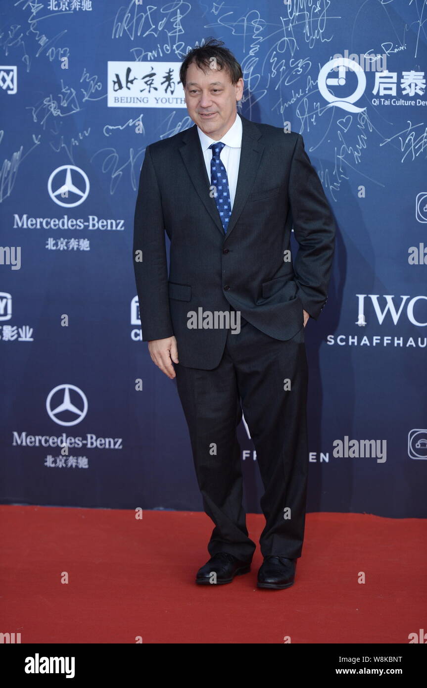 American film director Sam Raimi arrives for the red carpet for the ...