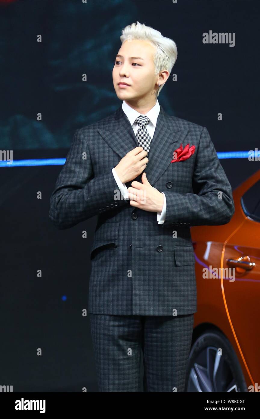 Kwon Ji-yong, better known by his stage name G-Dragon, of South Korean ...