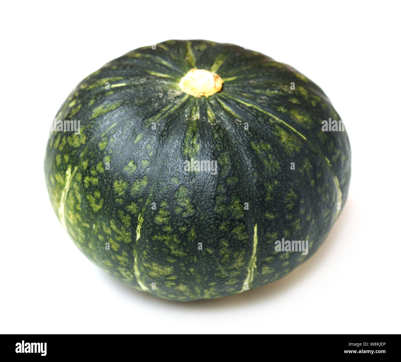 cutting pumpkin isolated on white background Stock Photo - Alamy