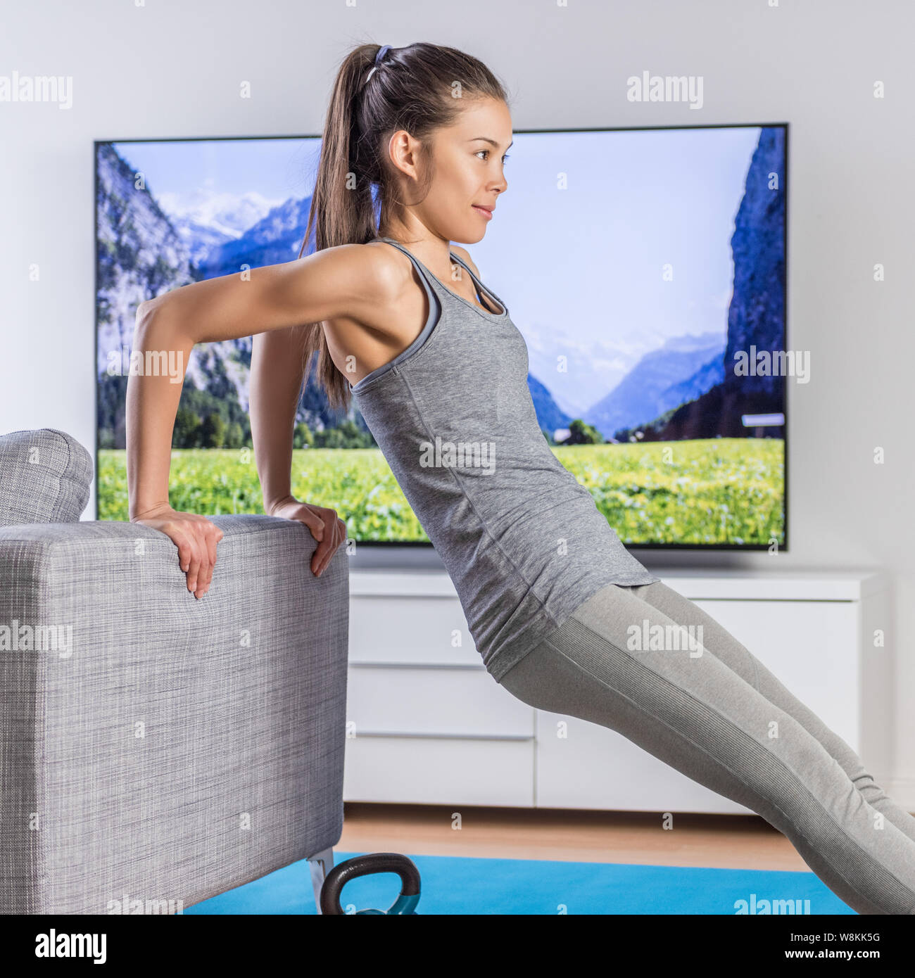 Training At Home Without Weights Or Any Gym Equipment Young Asian Fit