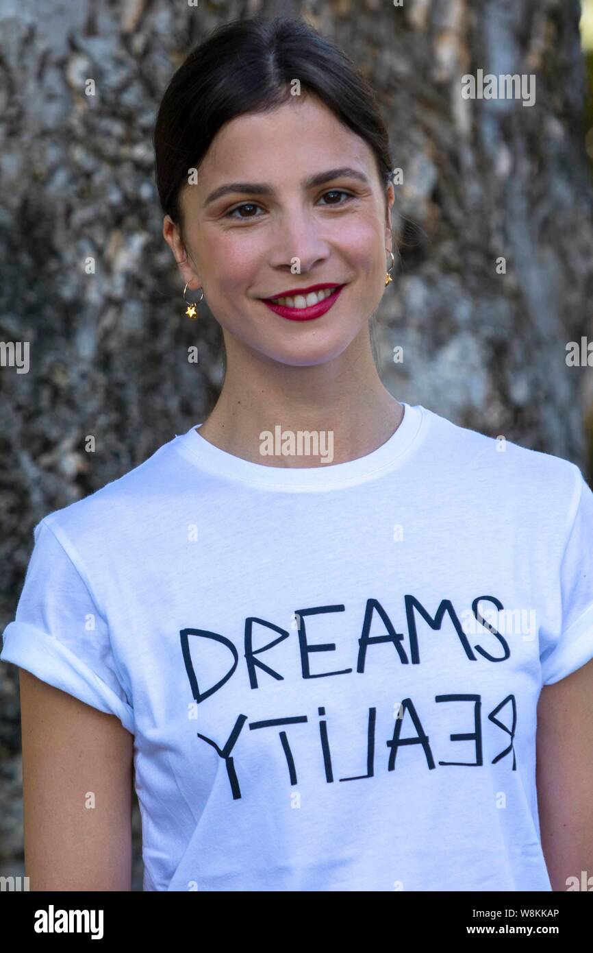 Locarno, Switzerland. 09th Aug, 2019. Aylin Tezel poses at the ...
