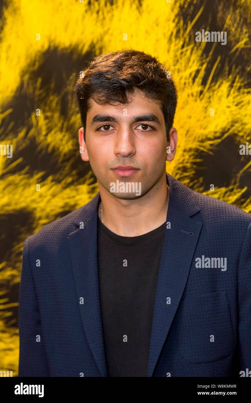 Locarno, Switzerland. 09th Aug, 2019. Omid Memar poses at the photocall ...