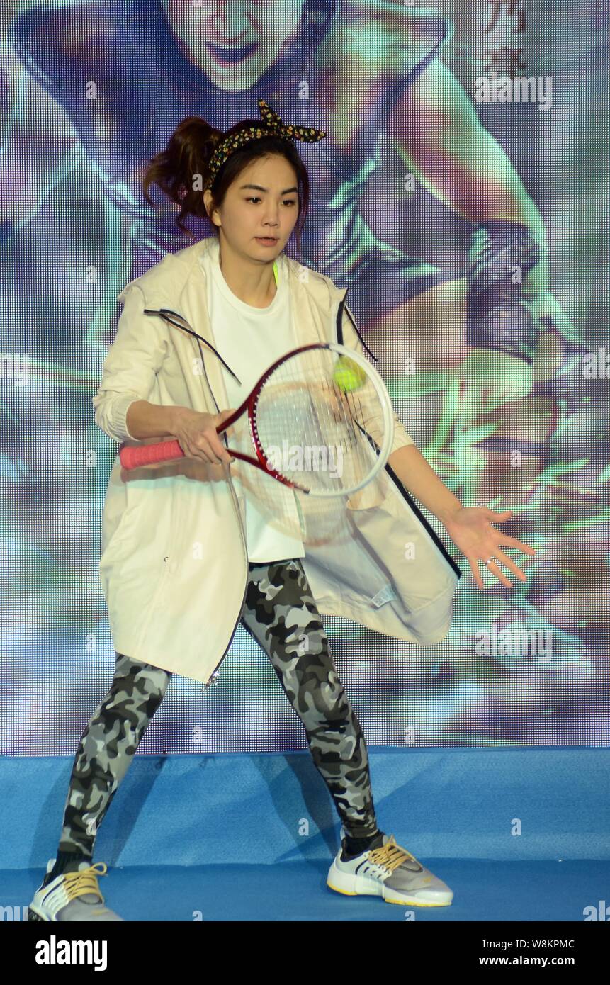 Singer and actress Ella Chen of Taiwanese pop girl group S.H.E attends ...