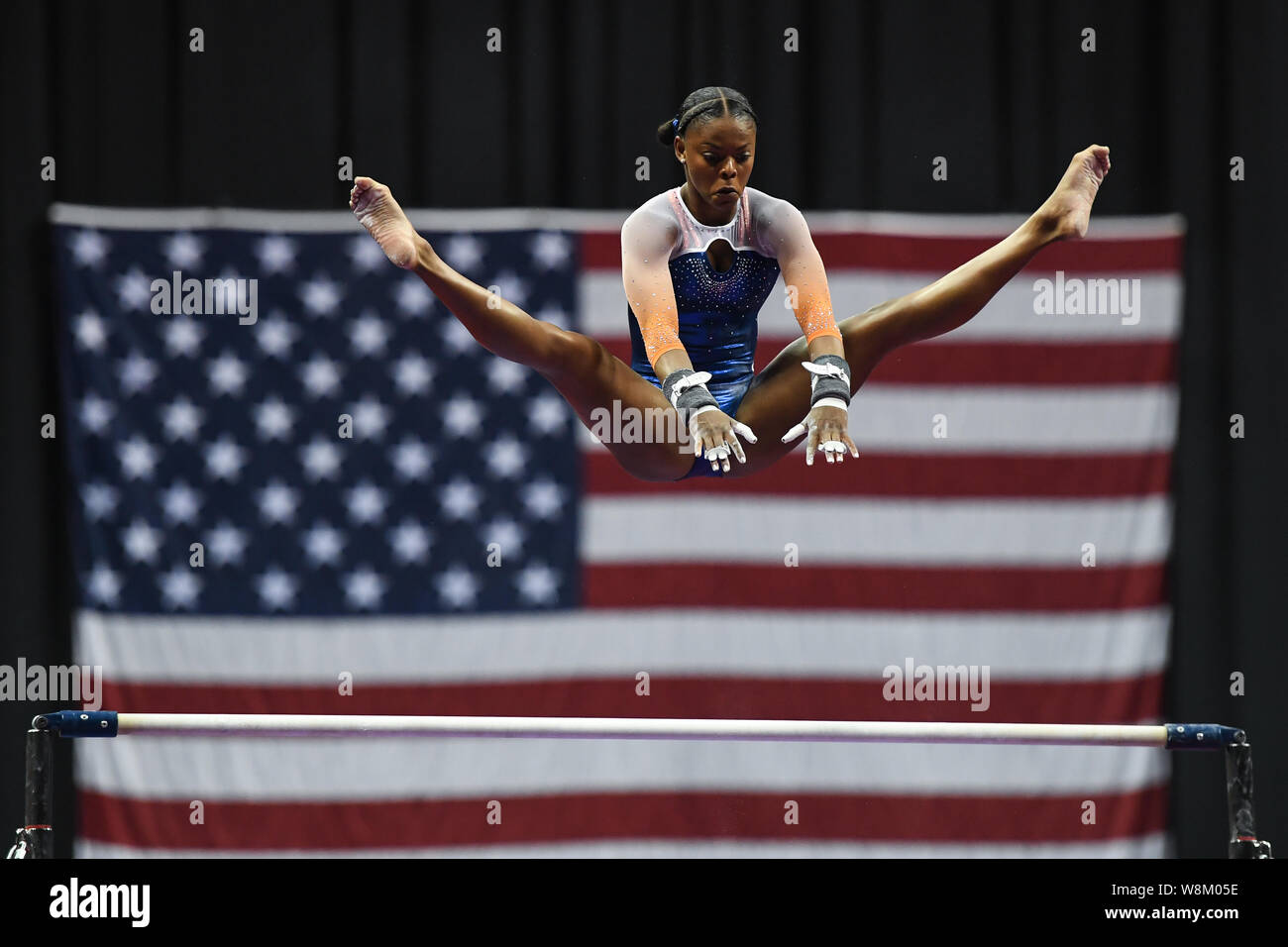 Kansas City, Missouri, USA. 9th Aug, 2019. TRINITY THOMAS from the ...