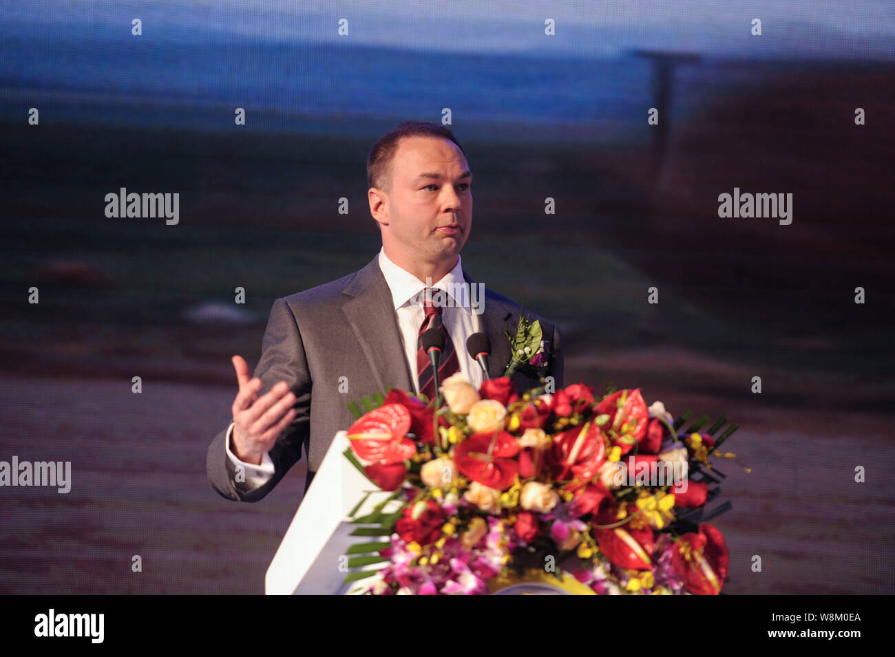 --FILE--Thomas Tull, Chairman and CEO of Legendary Entertainment ...