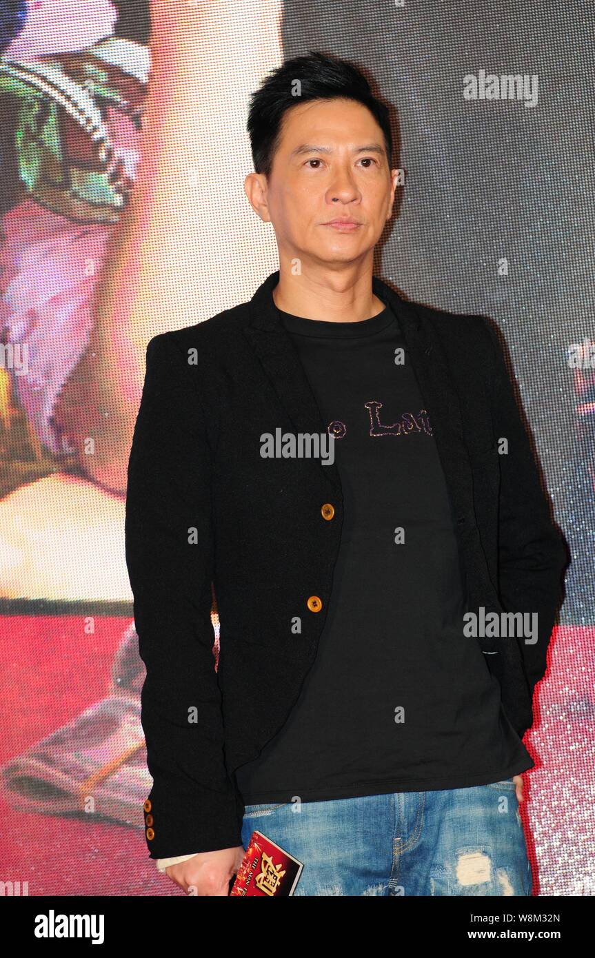 Hong Kong actor Nick Cheung attends a press conference to promote his ...