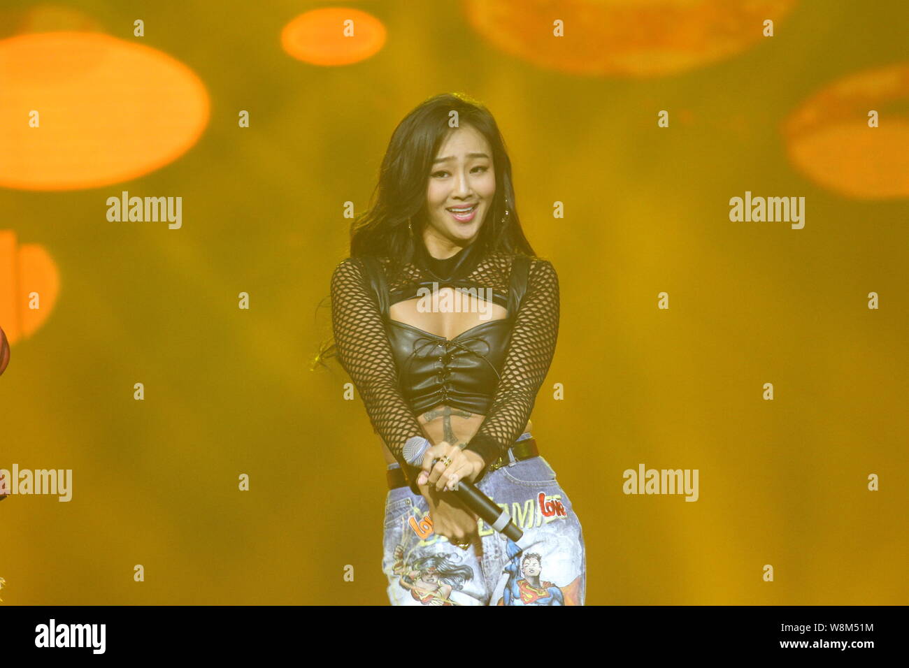 Kim Hyo-jung, better known by her stage name Hyolyn, of South Korean ...