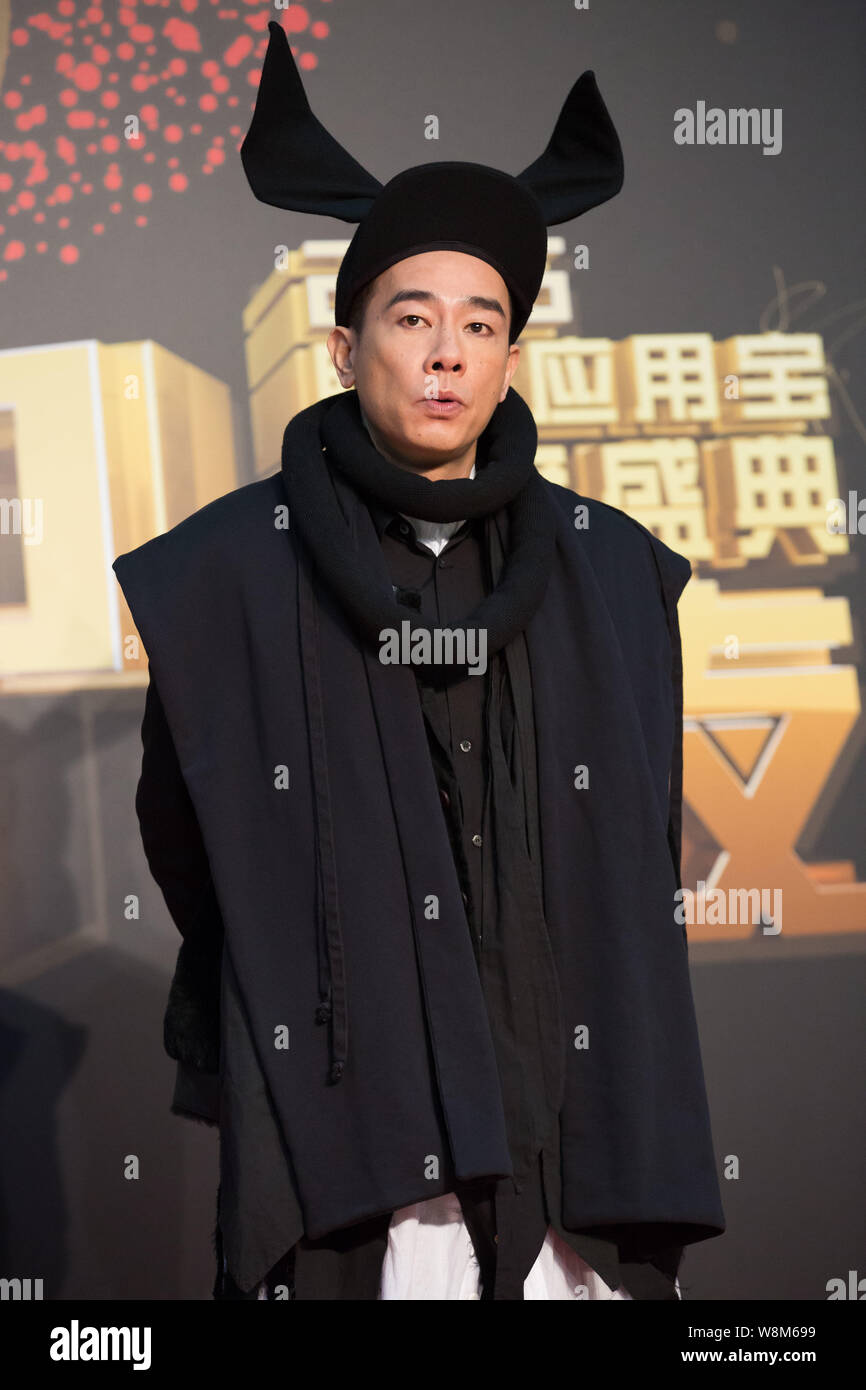 Hong Kong singer and actor Jordan Chan arrives on the red carpet for ...