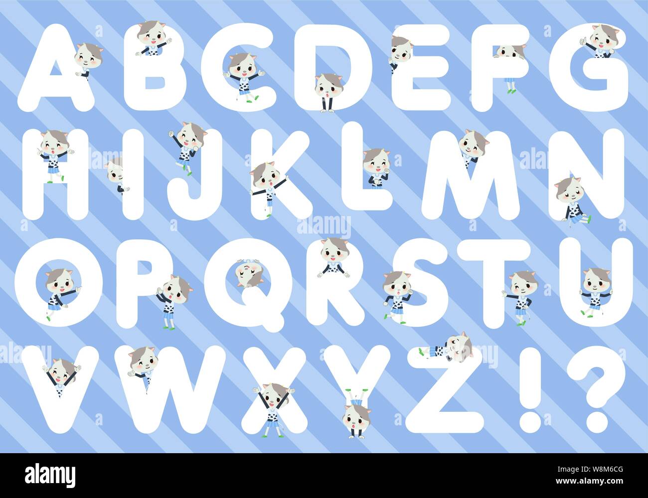 A z animal alphabet c Stock Vector Images - Alamy