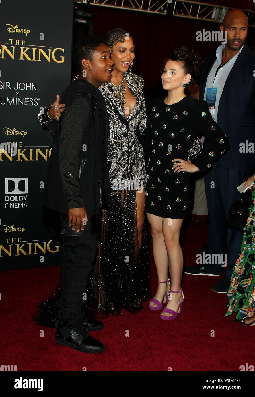 Disney’s “The Lion King” World Premiere held at Dolby Theatre in ...