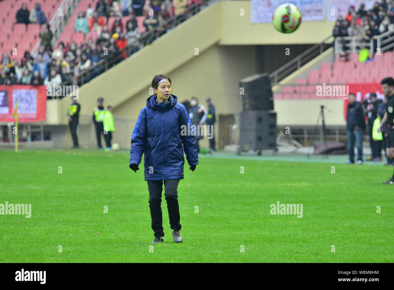 South Korean actress Cheon Seong-im, better known by her stage name ...