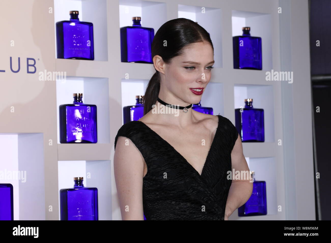 Canadian model Coco Rocha poses during the Haig Club dinner party in ...