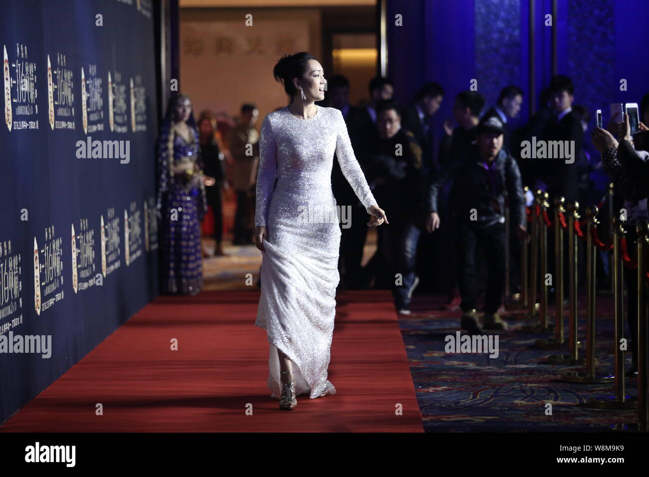 Chinese actress Gong Li arrives for a press conference for the premiere ...