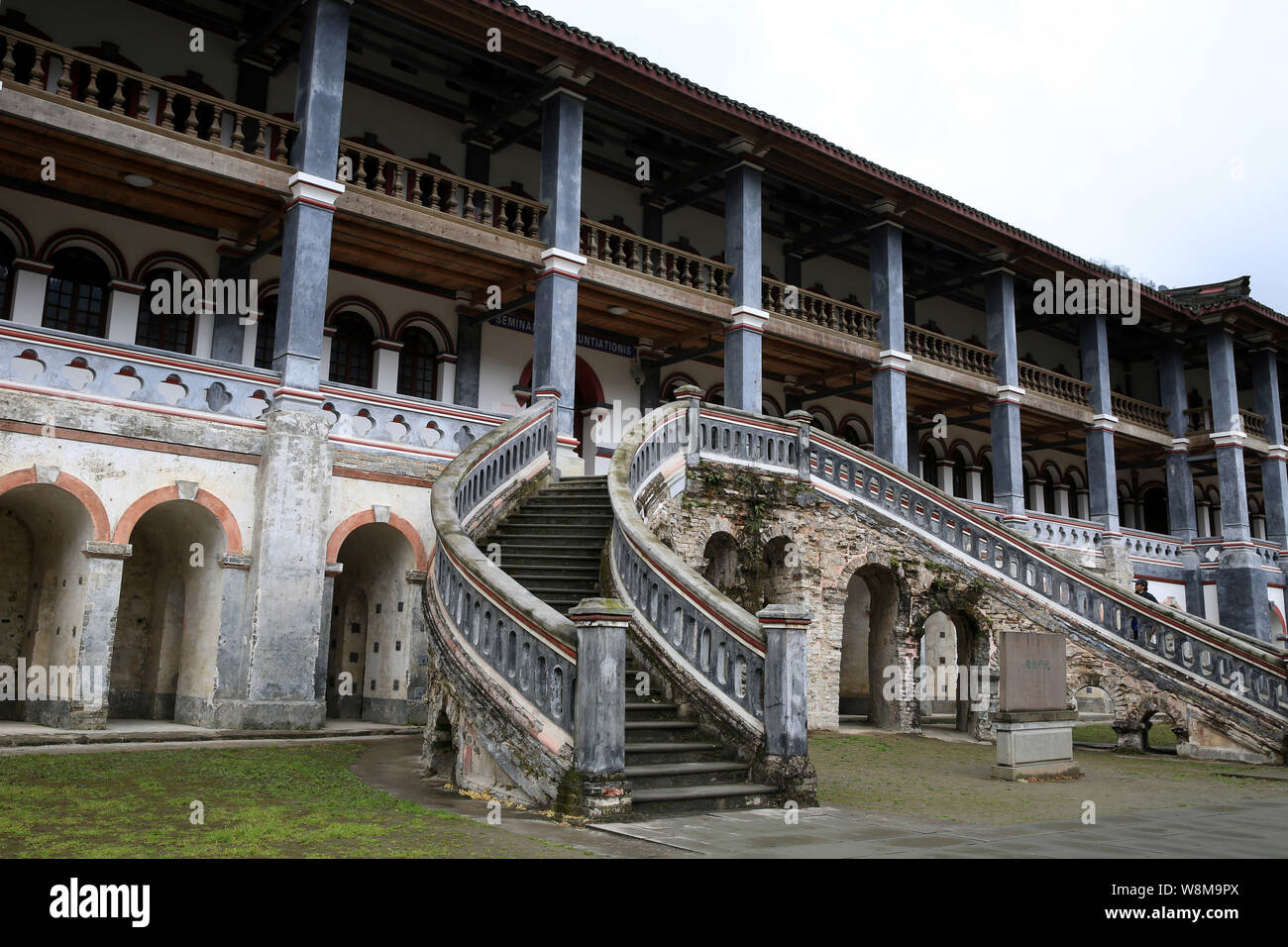 A view of the Seminarium Annuntiationis, also known as the Bailu Upper ...
