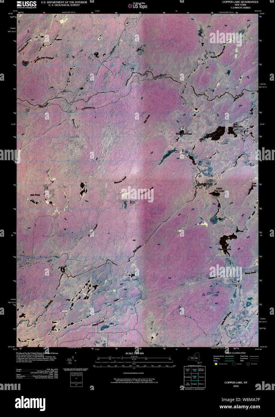 This image map depicts geographic features on the surface of the earth ...