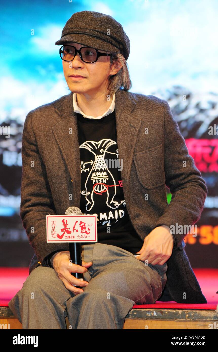 Hong Kong director Stephen Chow attends a press conference for his ...