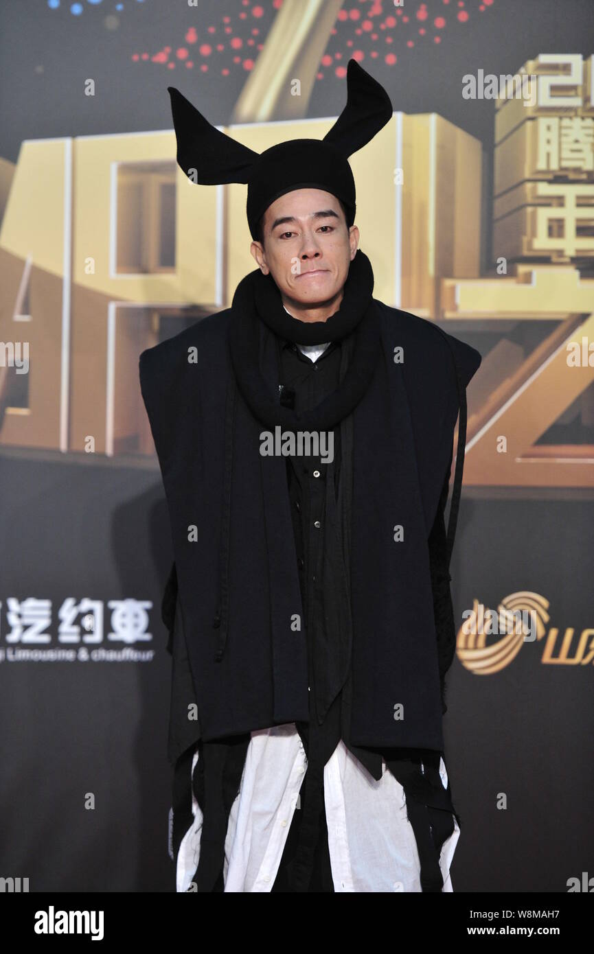 Hong Kong singer and actor Jordan Chan arrives on the red carpet for ...