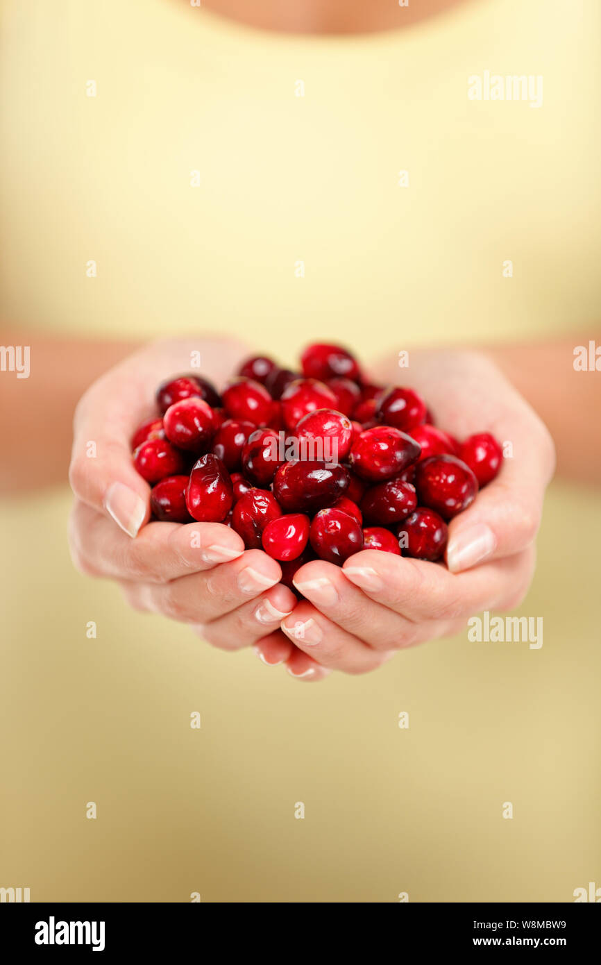 Hand cupping fruits hi-res stock photography and images - Alamy