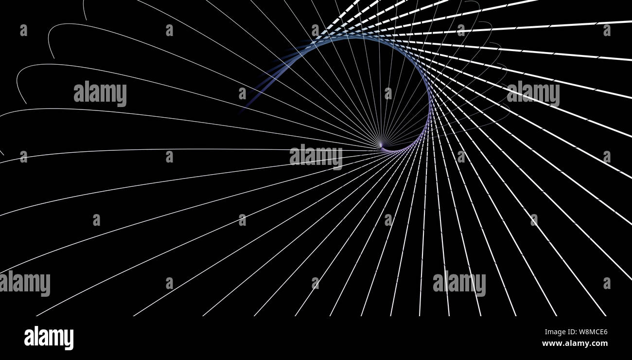 Abstract Line Background Futuristic Art Concept Stock Photo - Alamy