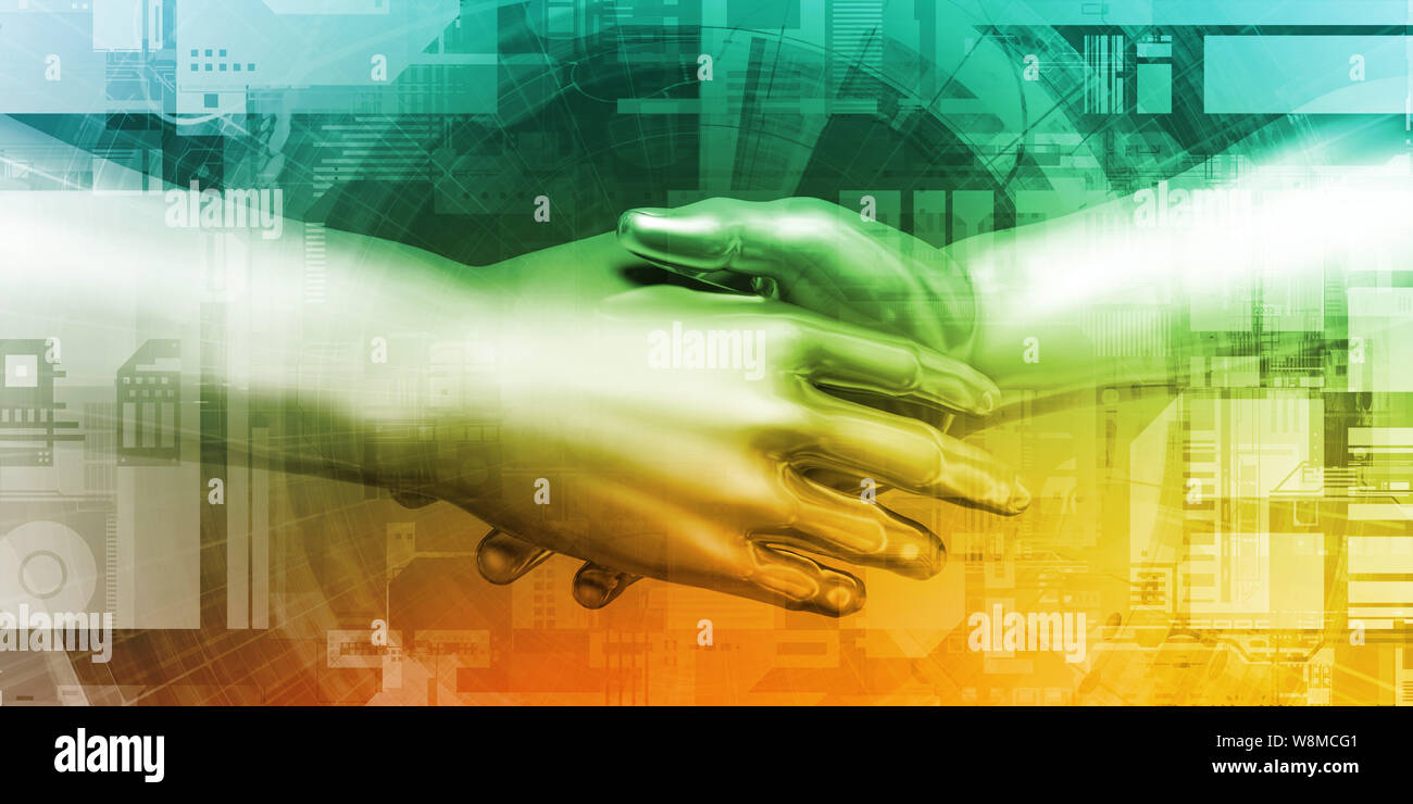 Integrated Technologies Solution Network Platform as Concept Stock ...