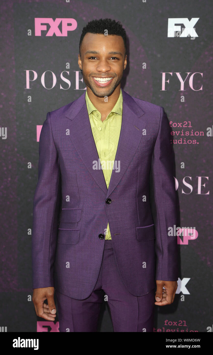 West Hollywood, USA. 9th Aug, 2019. Dyllón Burnside, at Red Carpet ...