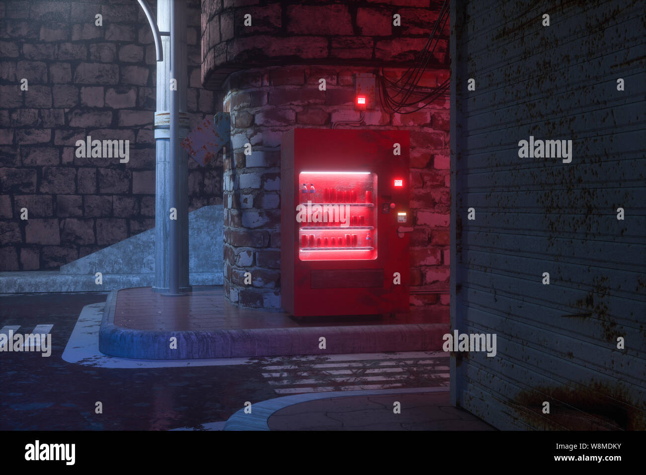 Street vending machine street side High Resolution Stock Photography ...