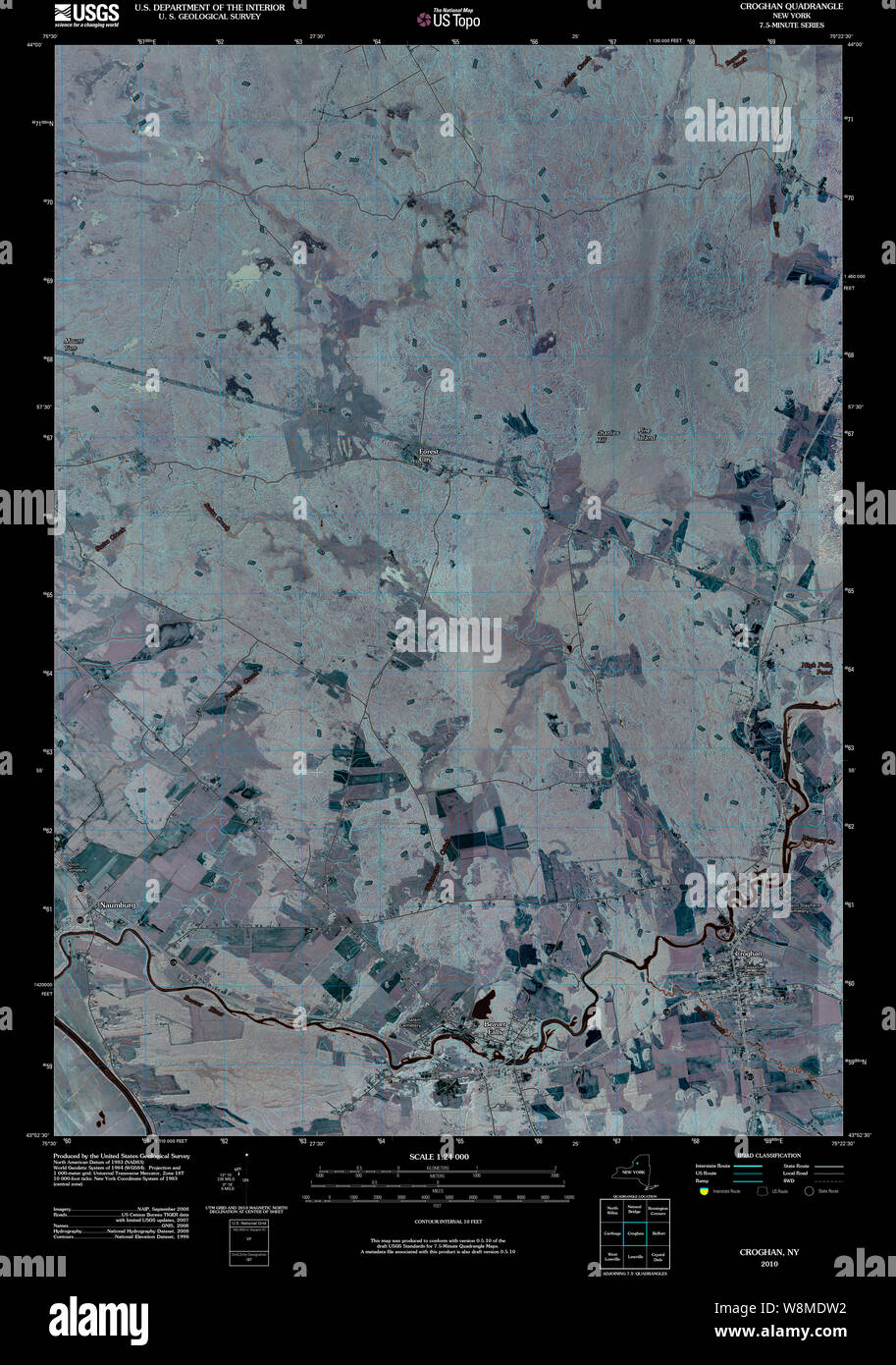 Geospatial data map hi-res stock photography and images - Alamy