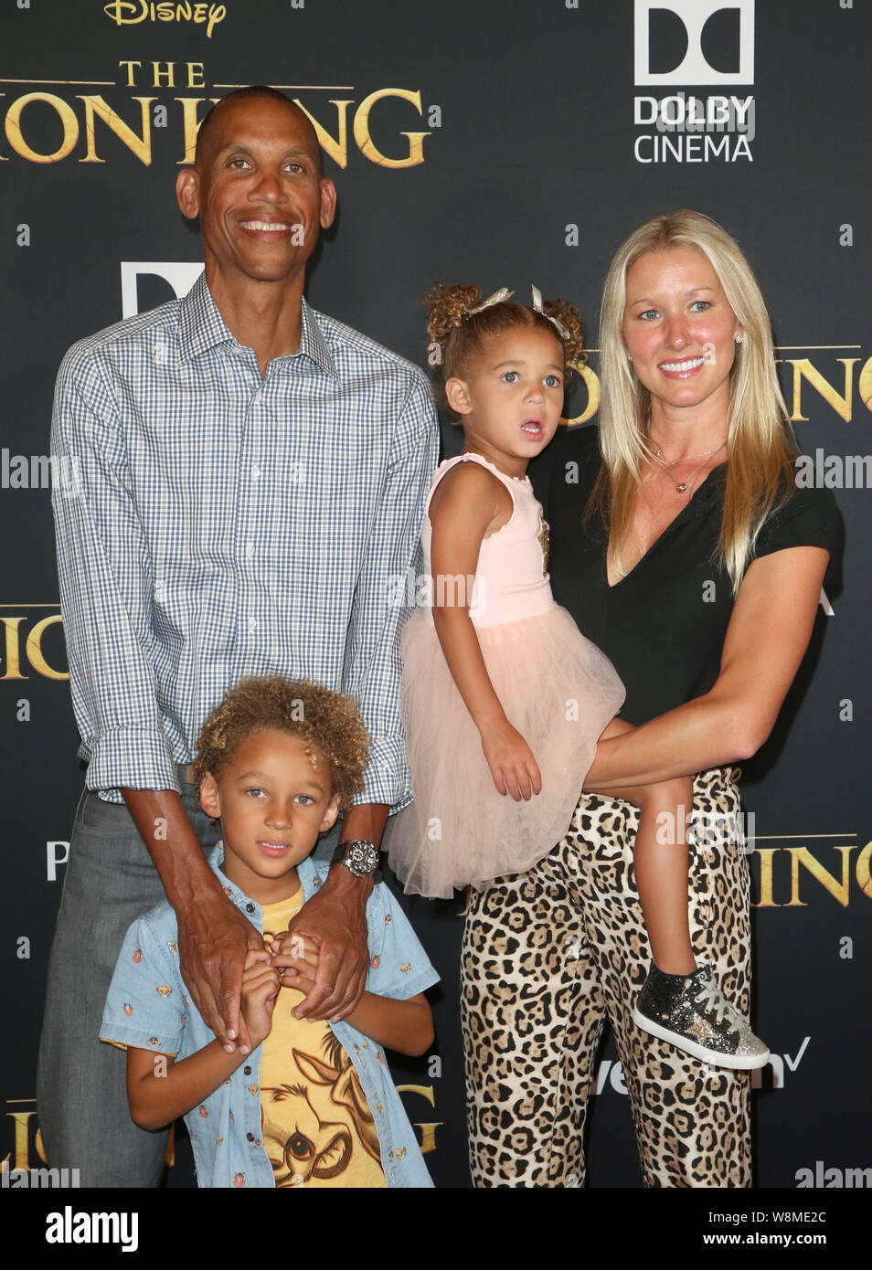 Premiere Of Disney's "The Lion King" Featuring: Reggie Miller, Laura ...