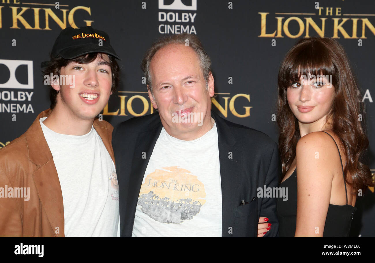 Premiere Of Disney's "The Lion King" Featuring: Hans Zimmer, Family ...