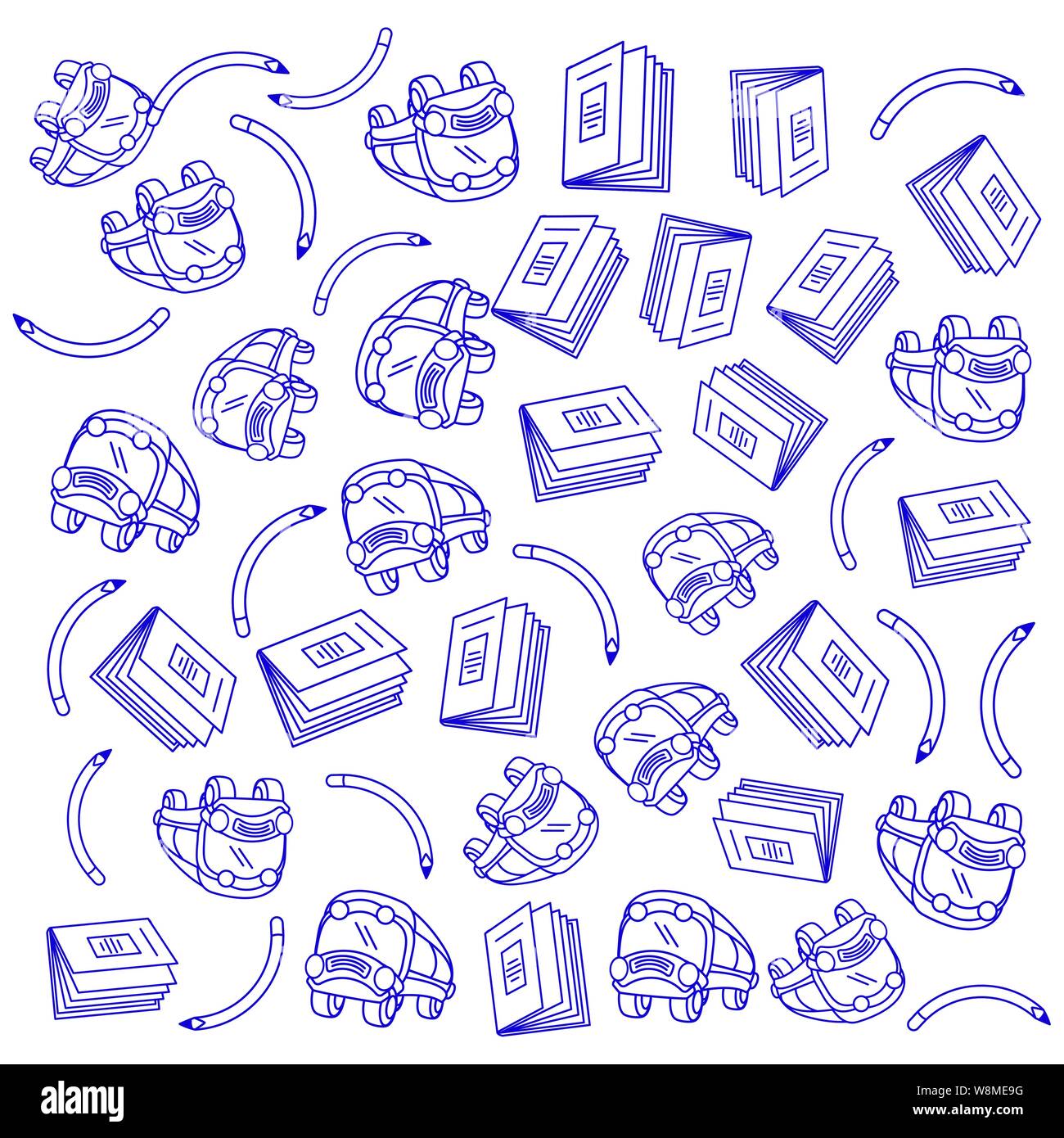 Bus magazine Stock Vector Images - Alamy