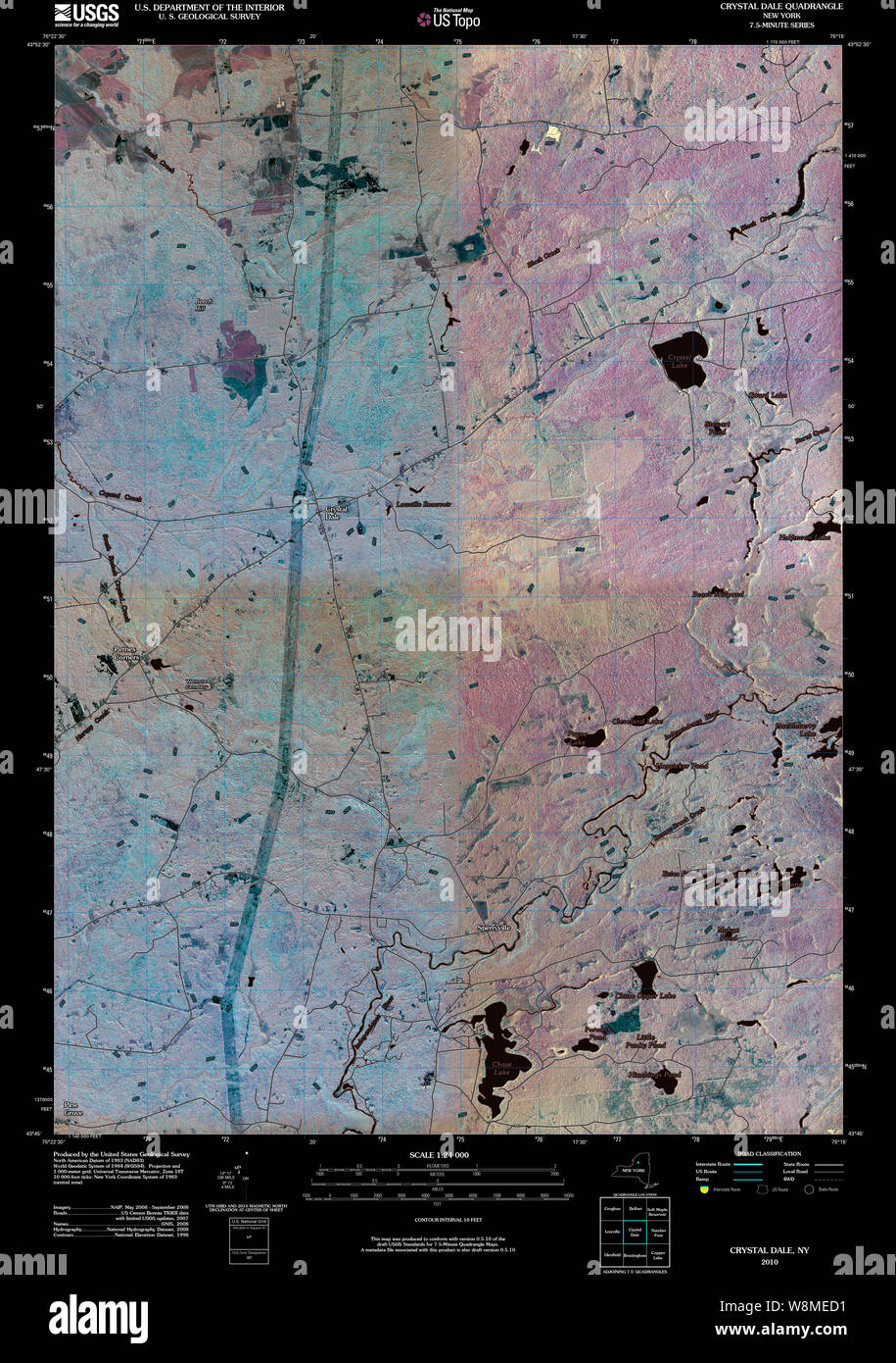Geospatial data map hi-res stock photography and images - Alamy