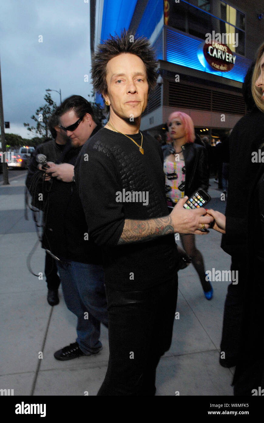 Billy Morrison of The Cult arrives at the 1st Annual Epiphone Revolver ...