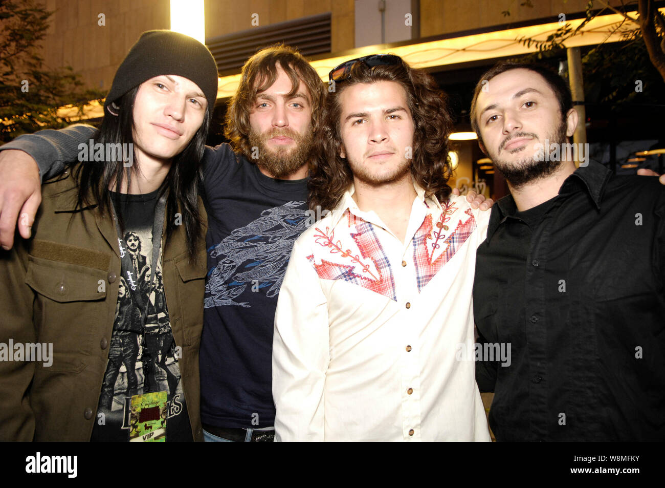 Members of Scary Kids Scaring Kids arrives at the 1st Annual Epiphone ...