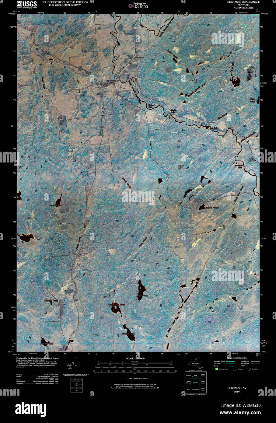 Geospatial data map hi-res stock photography and images - Alamy