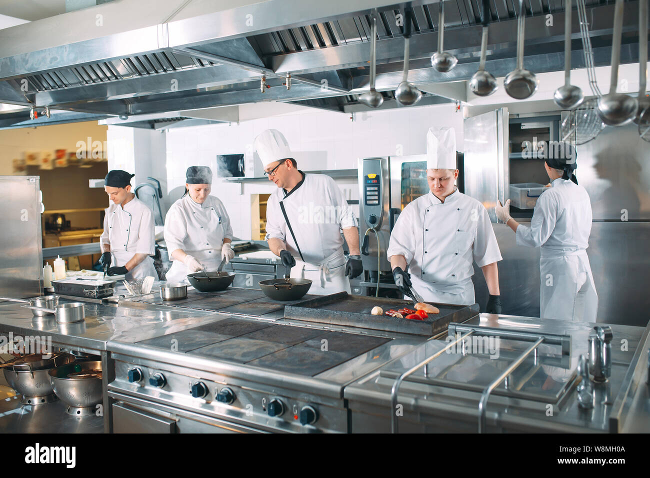 Chefs uniforms hi-res stock photography and images - Alamy