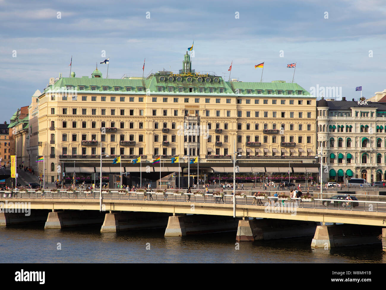 Grand hotel stockholm exterior hi-res stock photography and images - Alamy