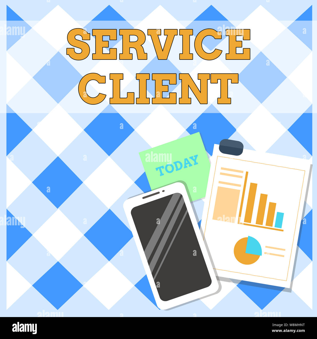 Conceptual hand writing showing Service Client. Concept meaning Dealing ...