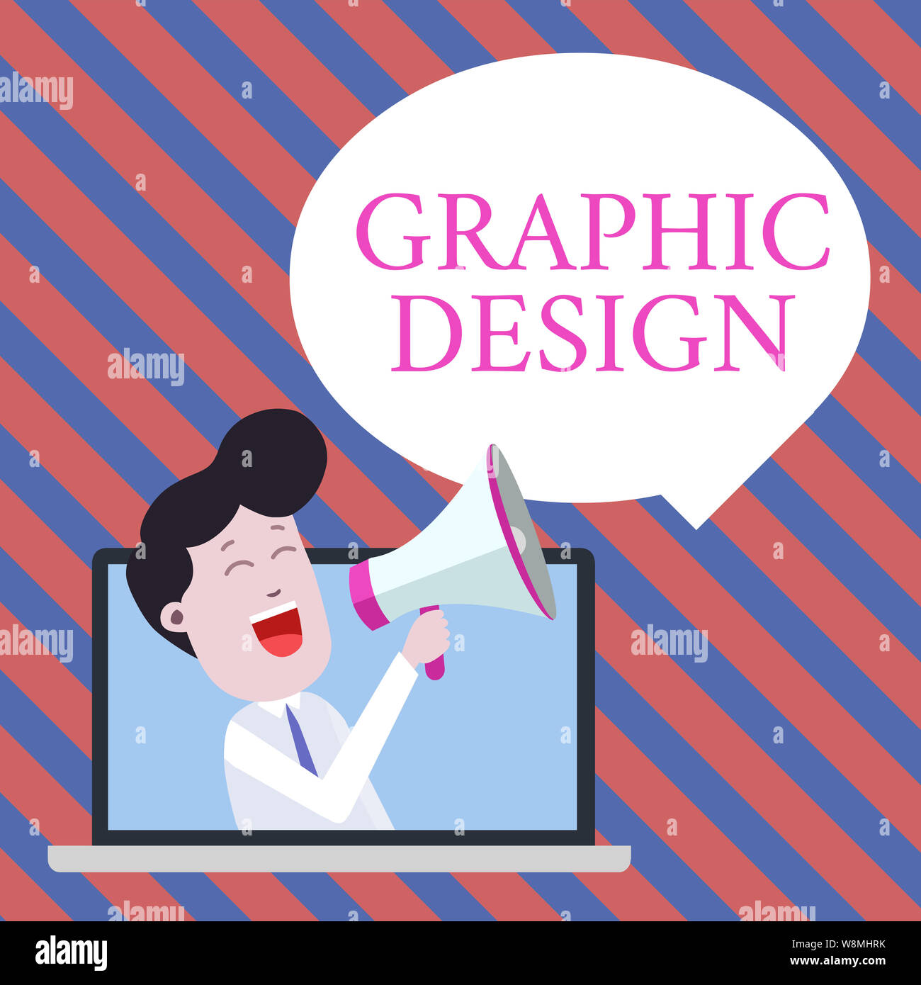 Handwriting text writing Graphic Design. Conceptual photo art or skill of combining text and ...