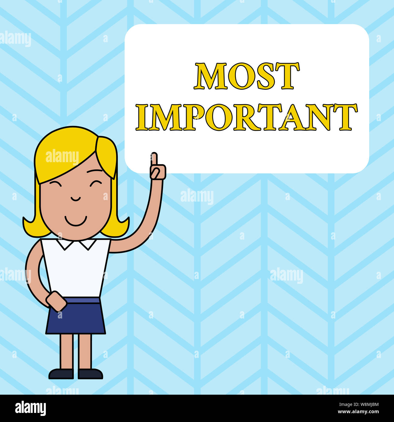 Conceptual hand writing showing Most Important. Concept meaning ...