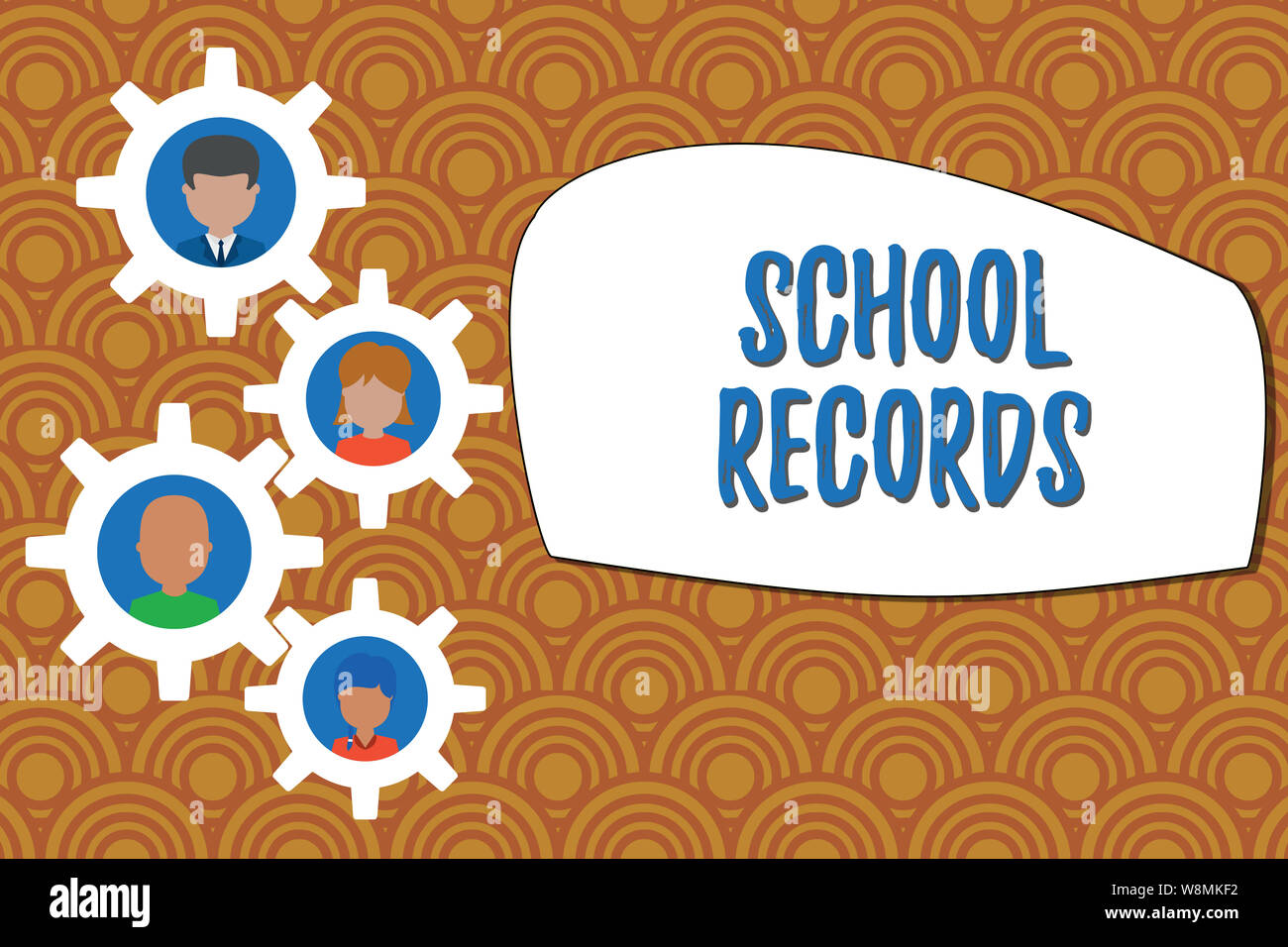 School Records Clip Art