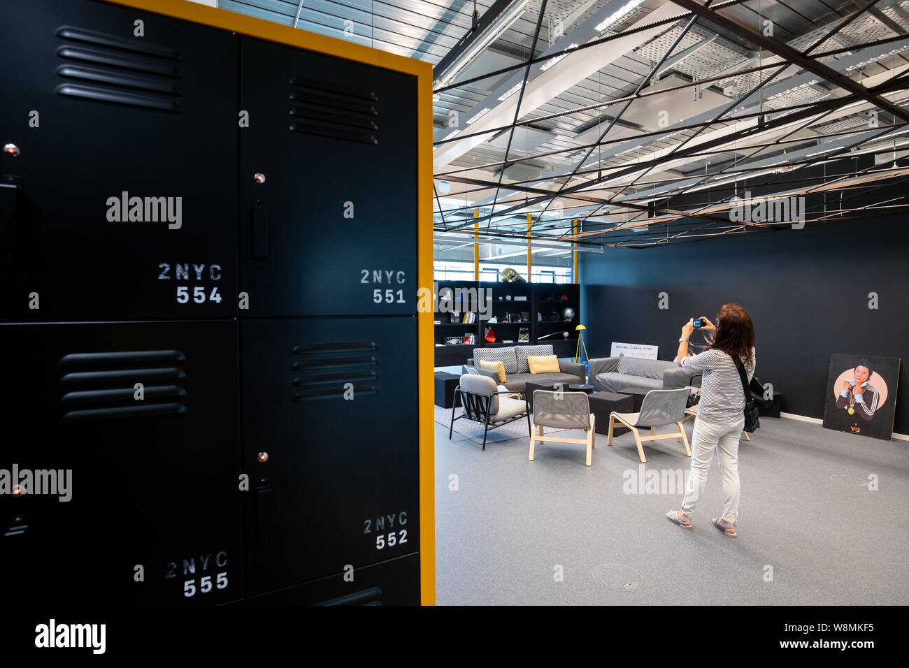 Herzogenaurach, Germany. 09th Aug, 2019. Interior view of the office ...