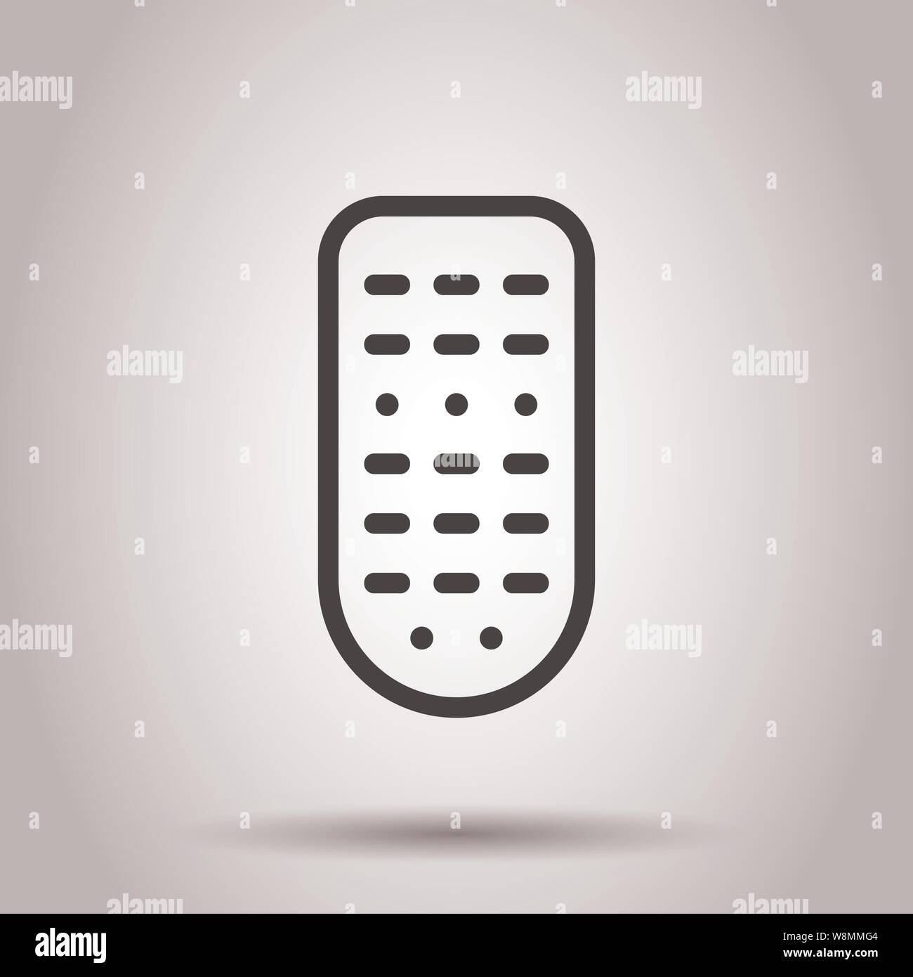 Closeup on tv remote Stock Vector Images - Alamy