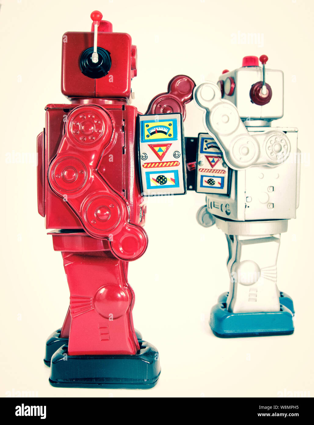 Retro robots hi-res stock photography and images - Alamy
