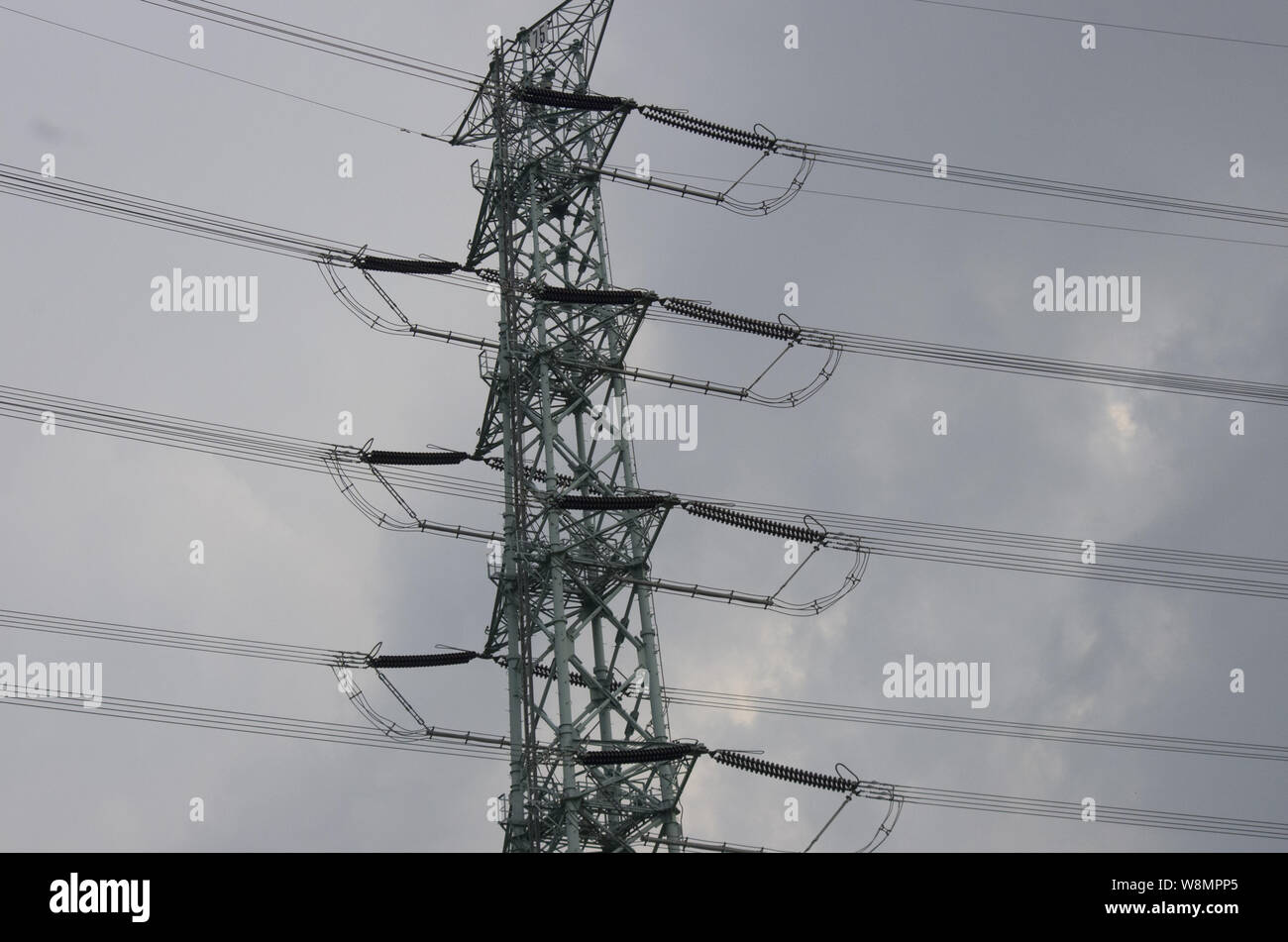 power line tower Stock Photo - Alamy