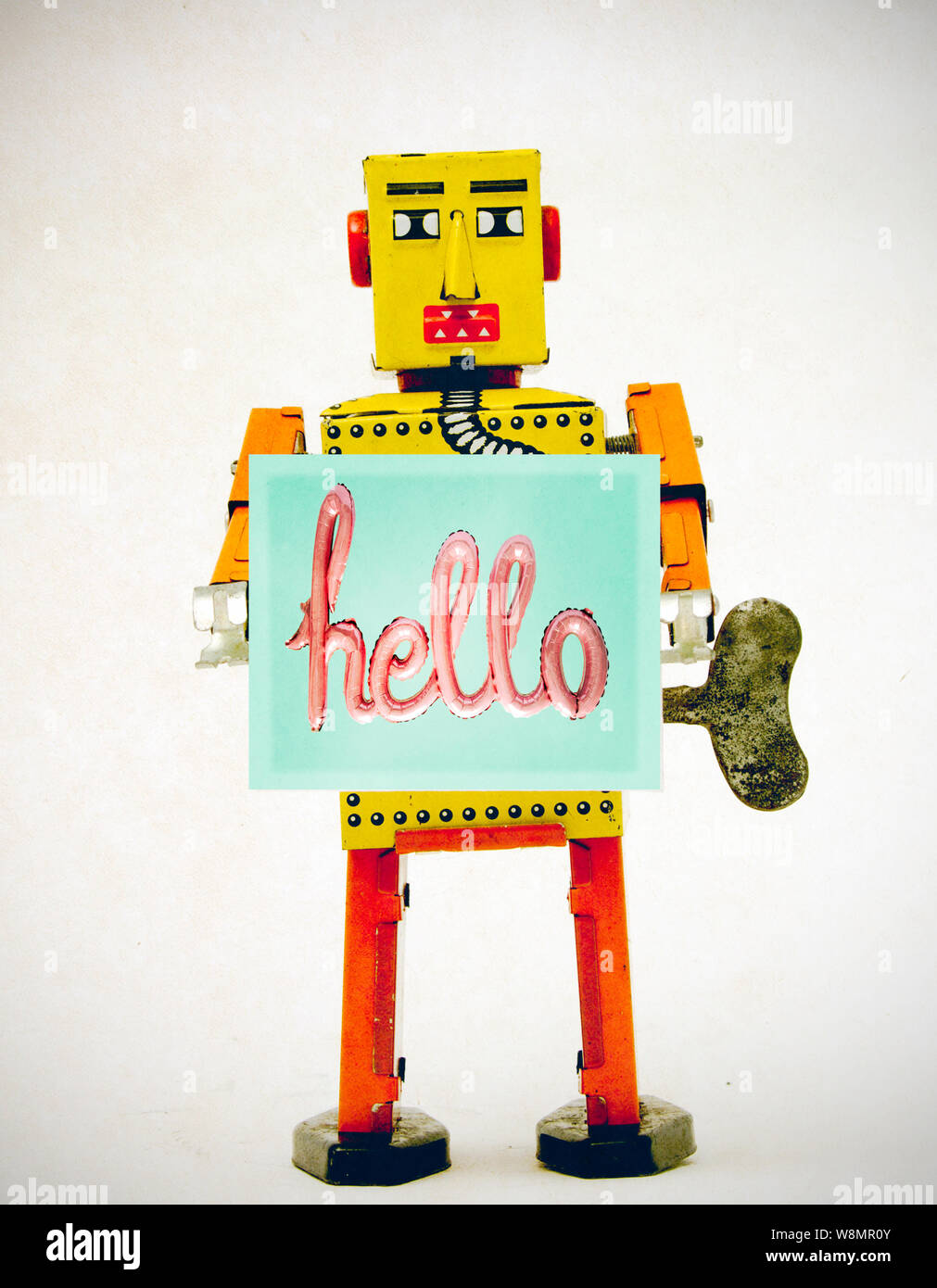 Friendly robot icon hi-res stock photography and images - Alamy