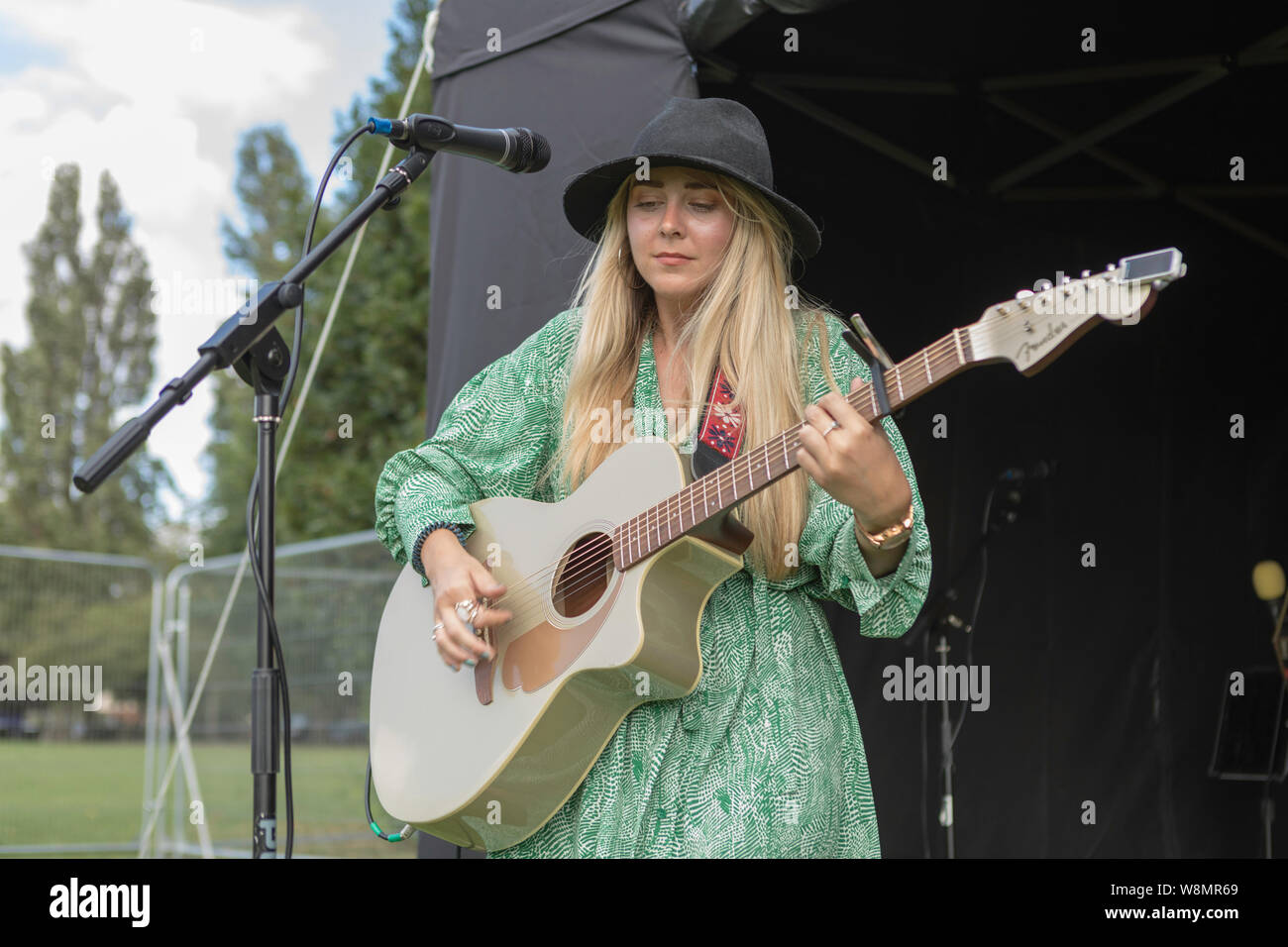 Priory Park, Southend on Sea, UK. 9th Aug, 2019. Megan Rose at the ...