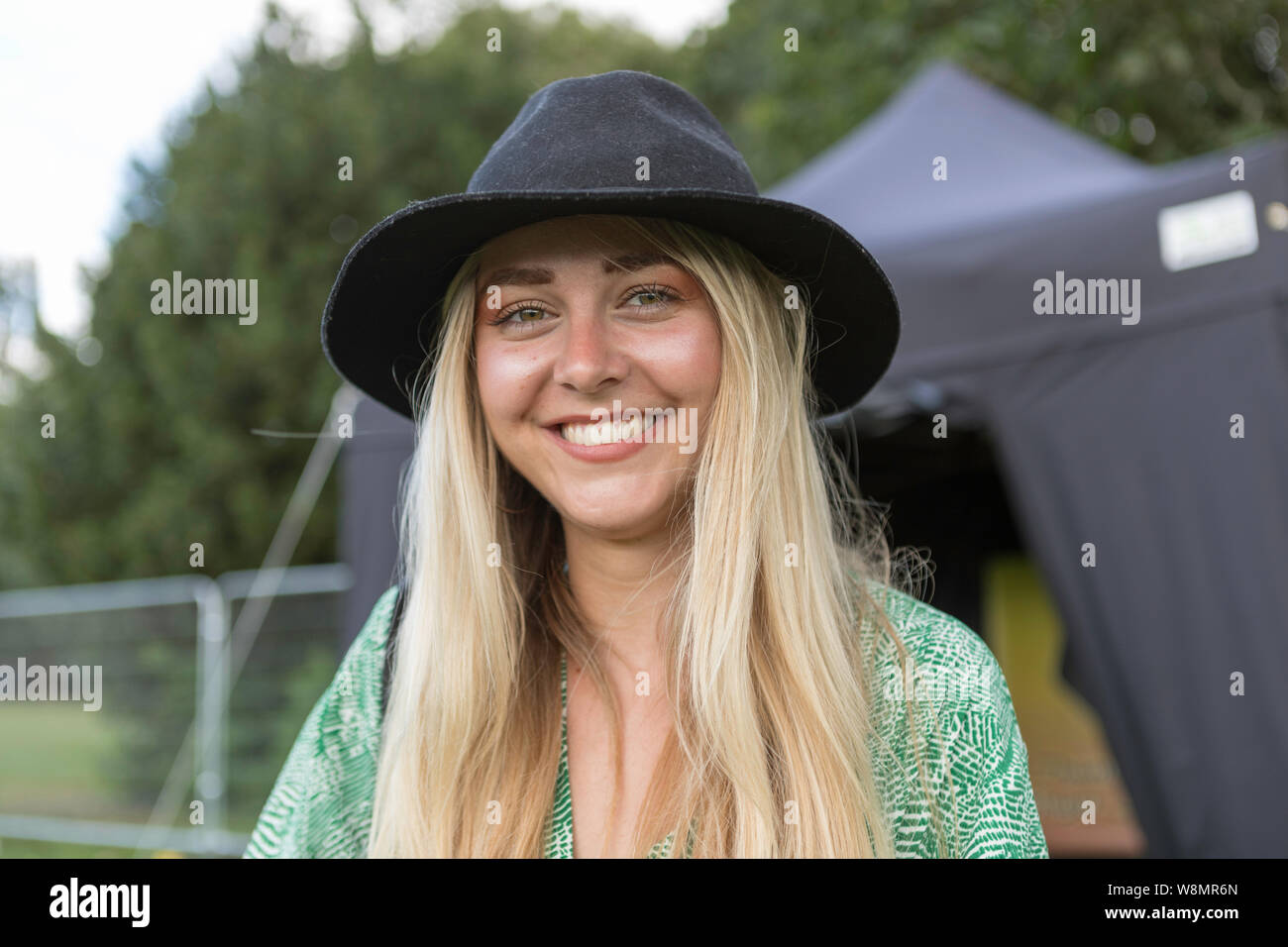 Priory Park, Southend on Sea, UK. 9th Aug, 2019. Megan Rose at the ...
